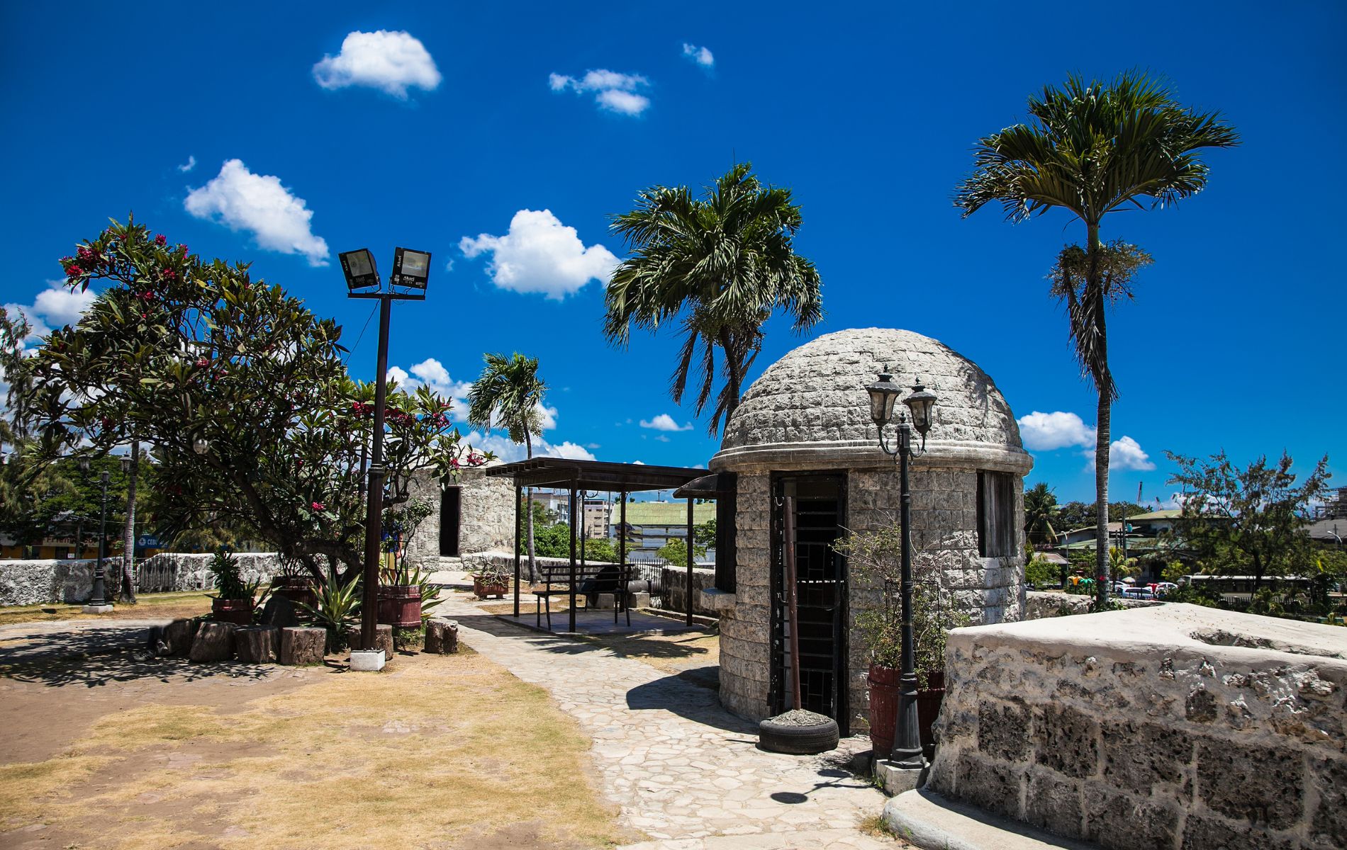 Fort San Pedro. One of the oldest structures in the Philippines ...